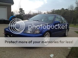 MS FS 2000 Civic Si EM1 K20 Swap Kpro E85 Electron Blue | Honda / Acura ...